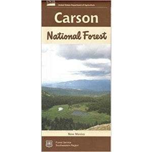Carson National Forest Map New Mexico 2019 | San Juan Mountains Association